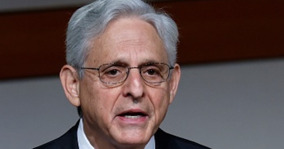 AG Garland speaks after Trump indictment