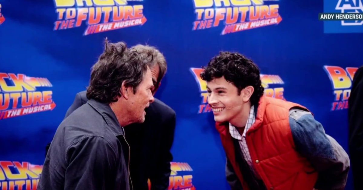 'Back to the Future' is traveling in time to the Broadway stage
