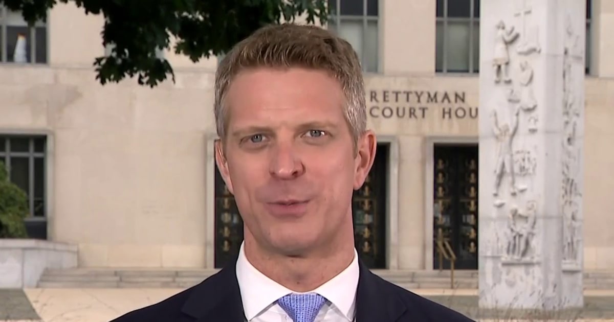 Garrett Haake: Trump is getting way more comfortable at his arraignments