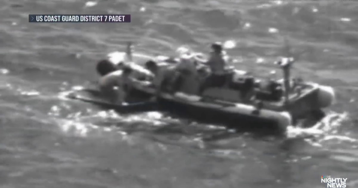 U S Coast Guard Rescues 25 Year Old Stranded At Sea For Almost 2 Days