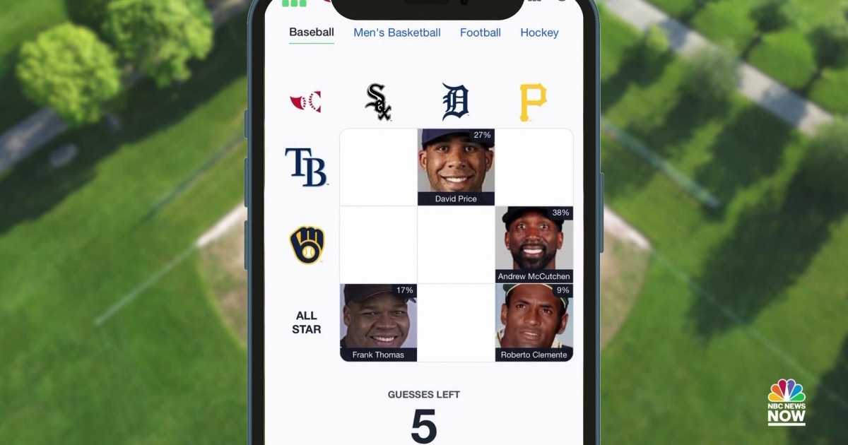 ‘Immaculate Grid’ puts sports twist on ‘Wordle’ craze