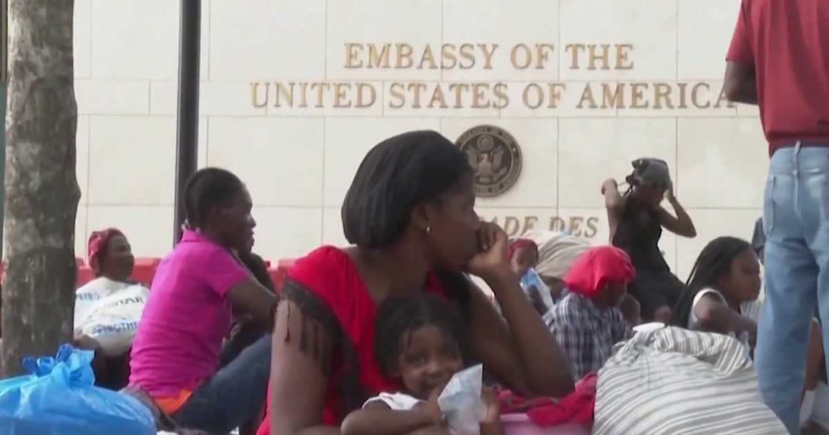 U.S. closes embassy in Haiti after nearby gunshots