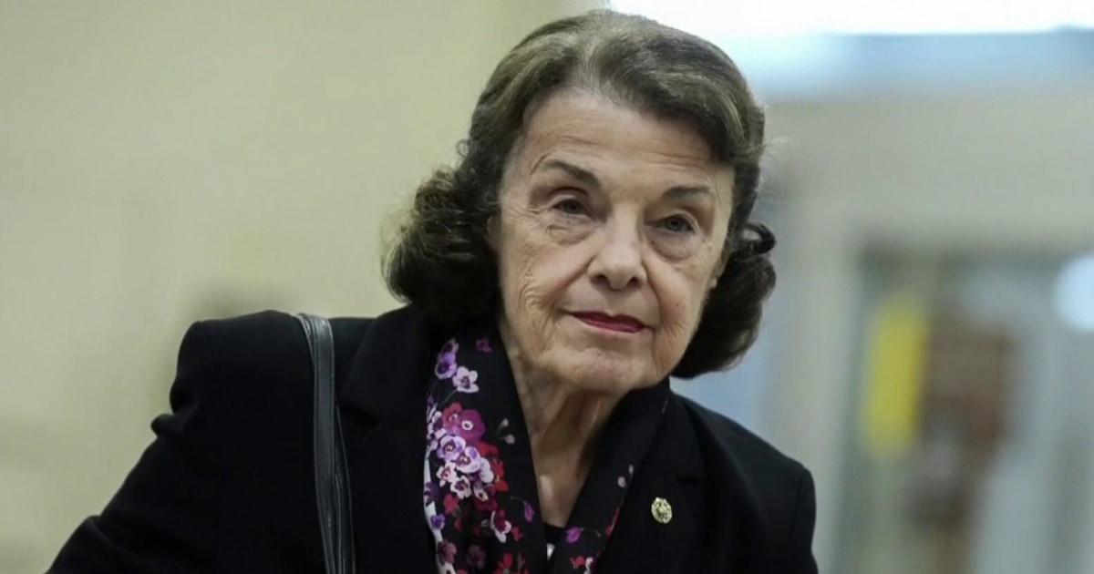 California Senator Dianne Feinstein hospitalized after a minor fall in ...