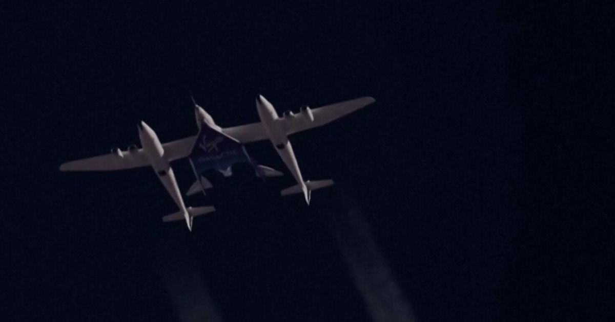 Galactic crew reflects on their historic spaceflight