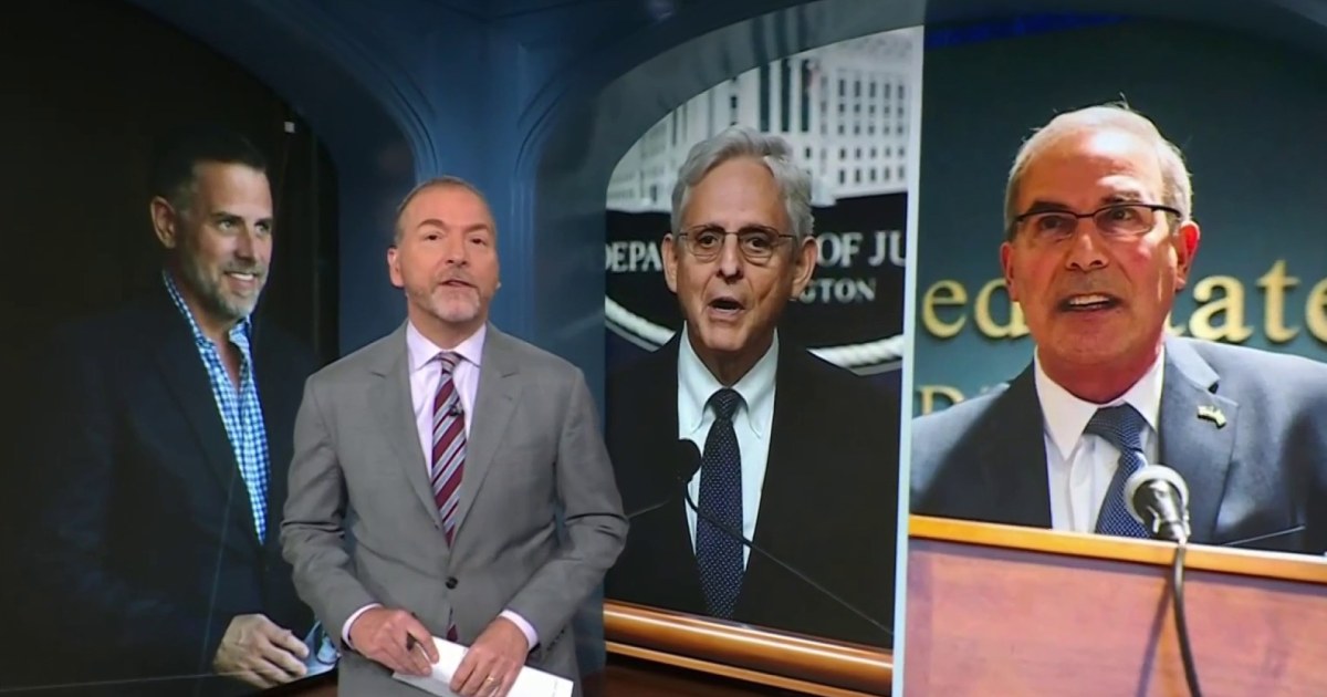 Chuck Todd: Garland delaying Weiss special counsel appointment is ‘hard ... Chuck Todd: Garland delaying Weiss special counsel appointment is ‘hard ...