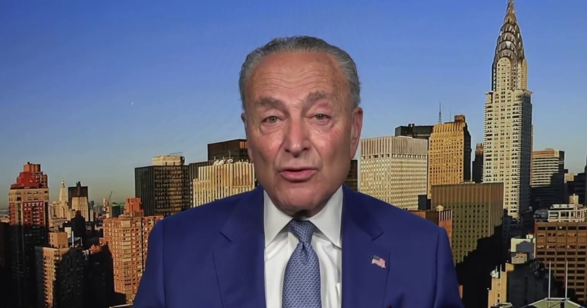 Sen. Schumer: Democrats are investing; Republicans are investigating