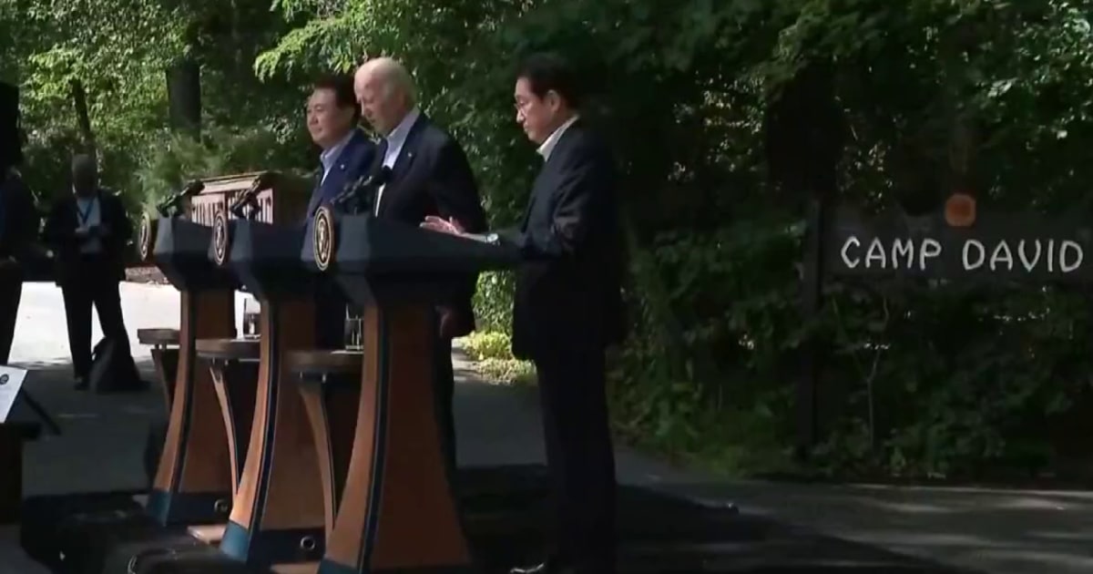 Camp David Summit is ‘huge step forward’ for Japan and South Korea ...
