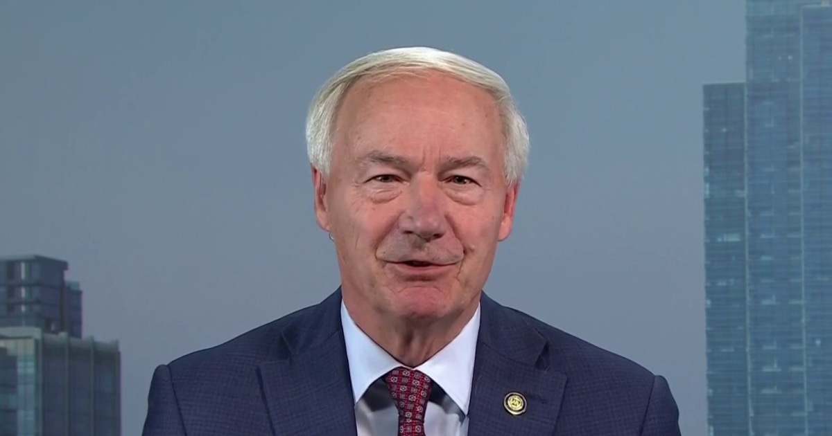 Asa Hutchinson amid net negative favorability: Iowa is not ready to ...