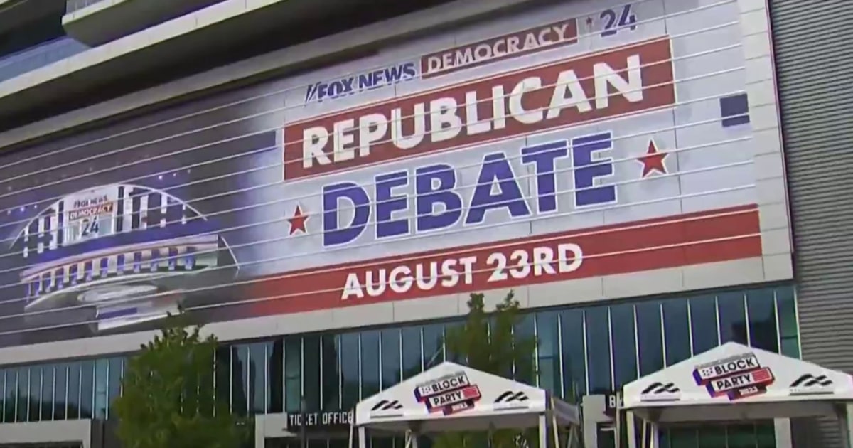 GOP presidential hopefuls set to take debate stage without Trump