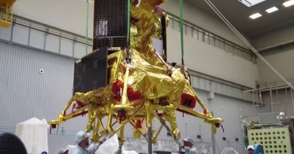 India makes historic landing on moon's south pole