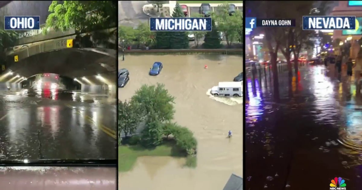 Severe rain and flooding sweeps U.S. with 20 million on alert