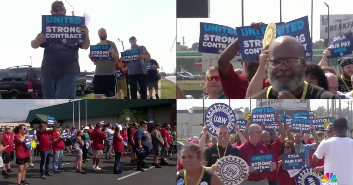 United Auto Workers vote to authorize strike against Ford, GM, Stellantis