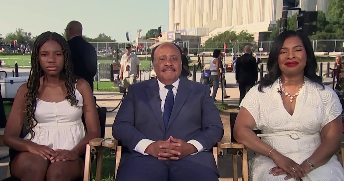 MLK Jr.'s family reflects on the 60th anniversary of the March on ...