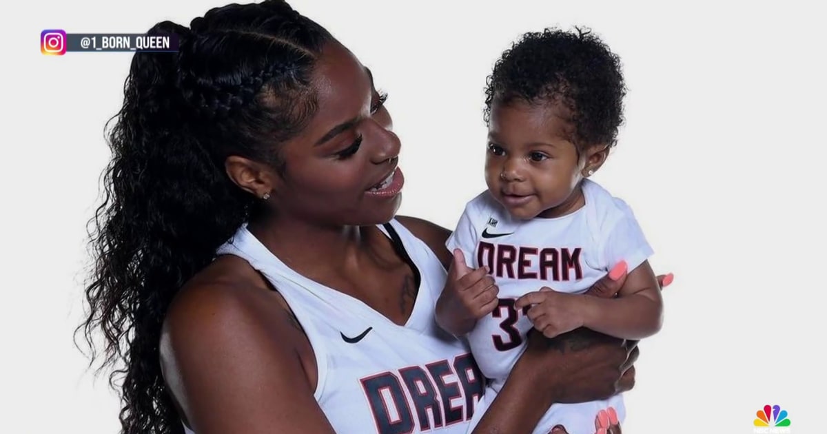 WNBA star speaks out about making it work as a pro athlete and mom