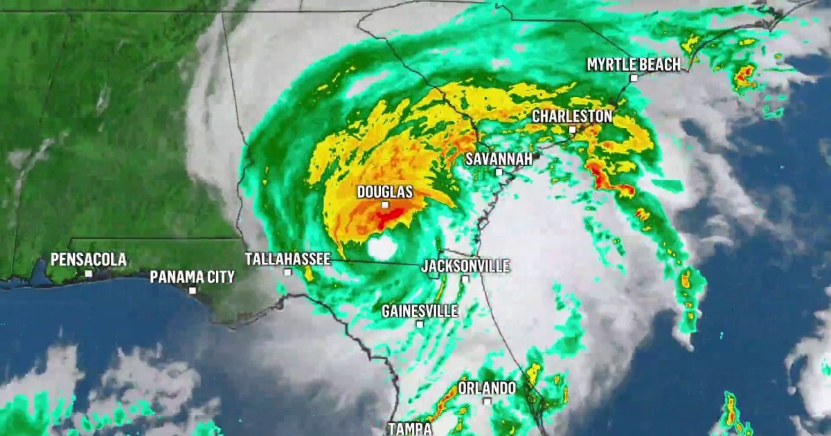 Idalia lessens to Category 1 hurricane as it moves across Florida and ...