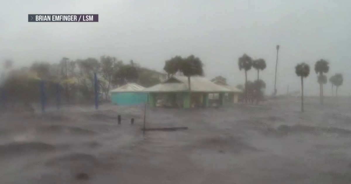 Idalia hits Florida’s Big Bend as Category 3 hurricane