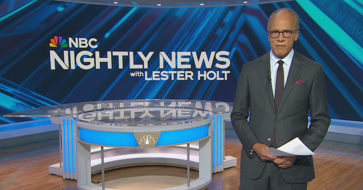 Nightly News Full Broadcast (August 1st)