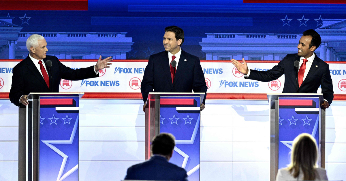 Pence, Ramaswamy spar in heated Republican debate