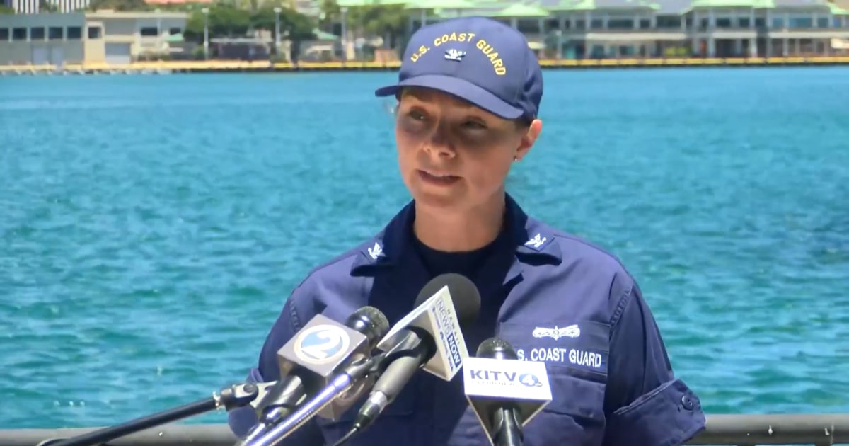 Coast Guard rescued 17 after dozens fled from wildfires in Lahaina