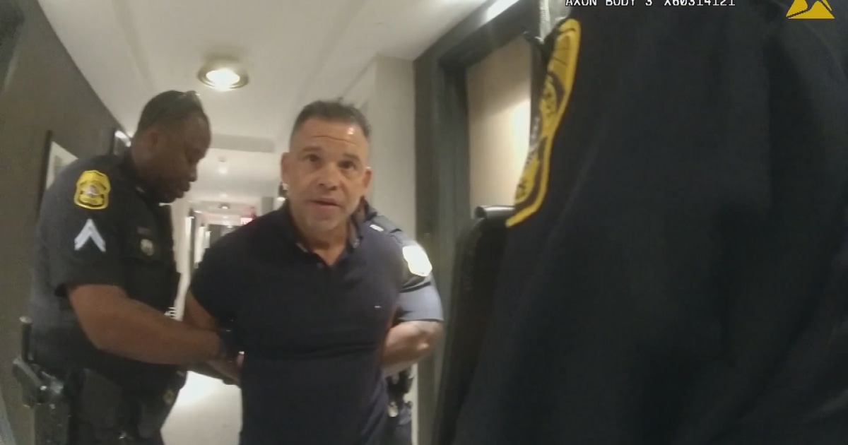 Bodycam shows Miami-Dade police director hours before suicide attempt