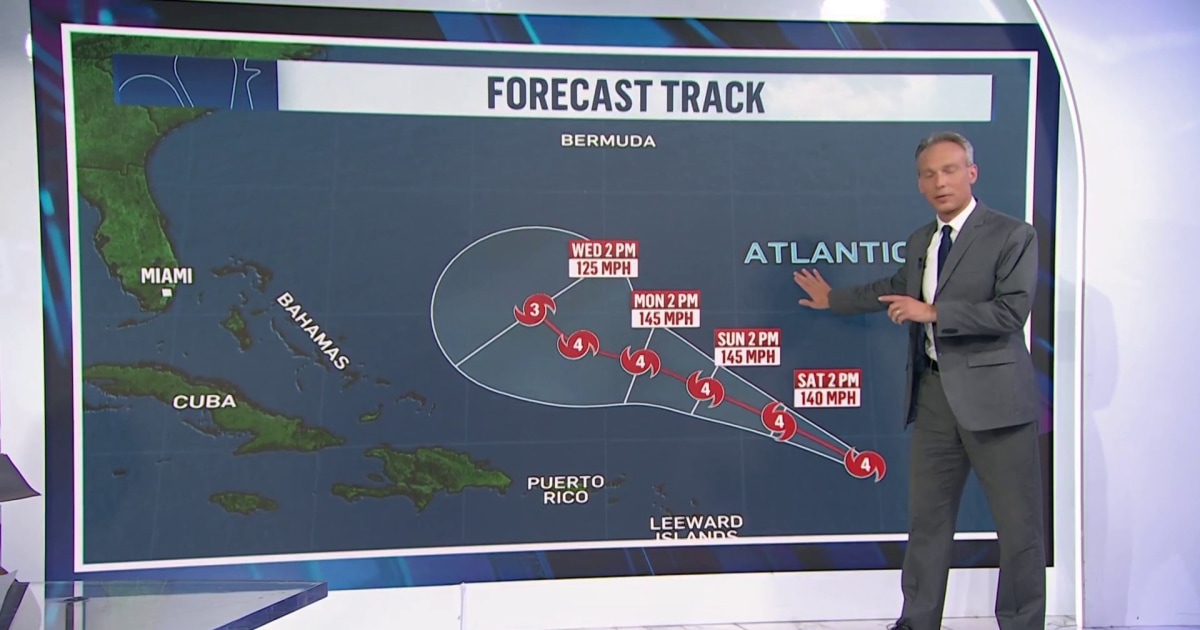 Hurricane Lee becomes most powerful storm so far this season