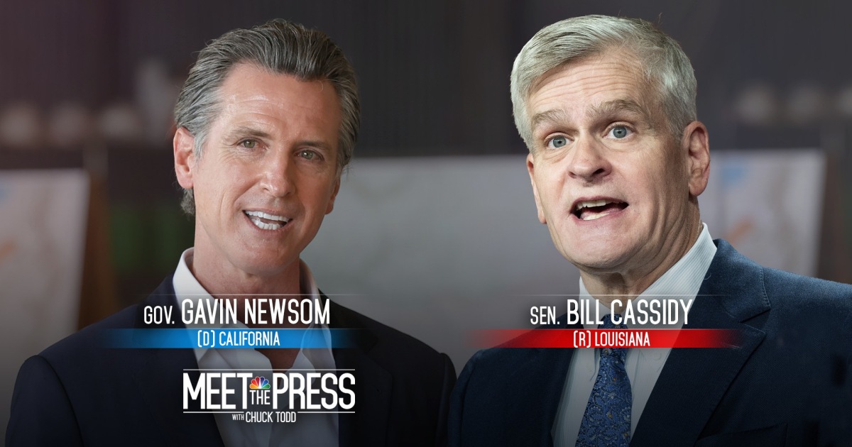 Sept. 10 — Chuck Todd’s final show with Sen. Bill Cassidy and Gov ...