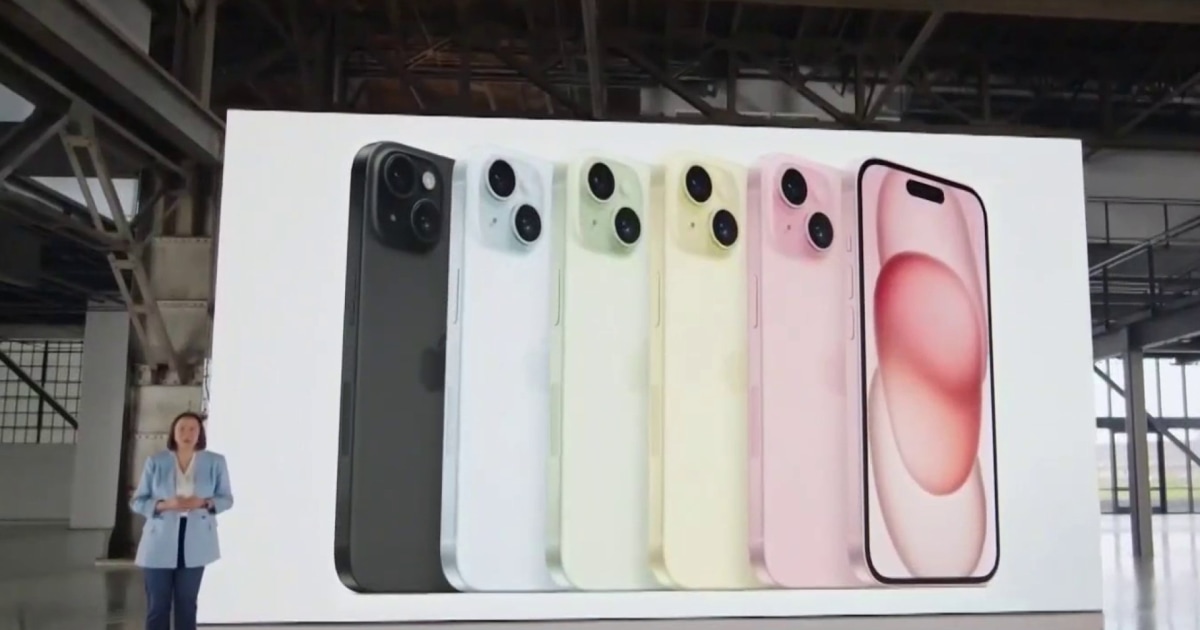 Apple unveils new iPhone with universal charging port