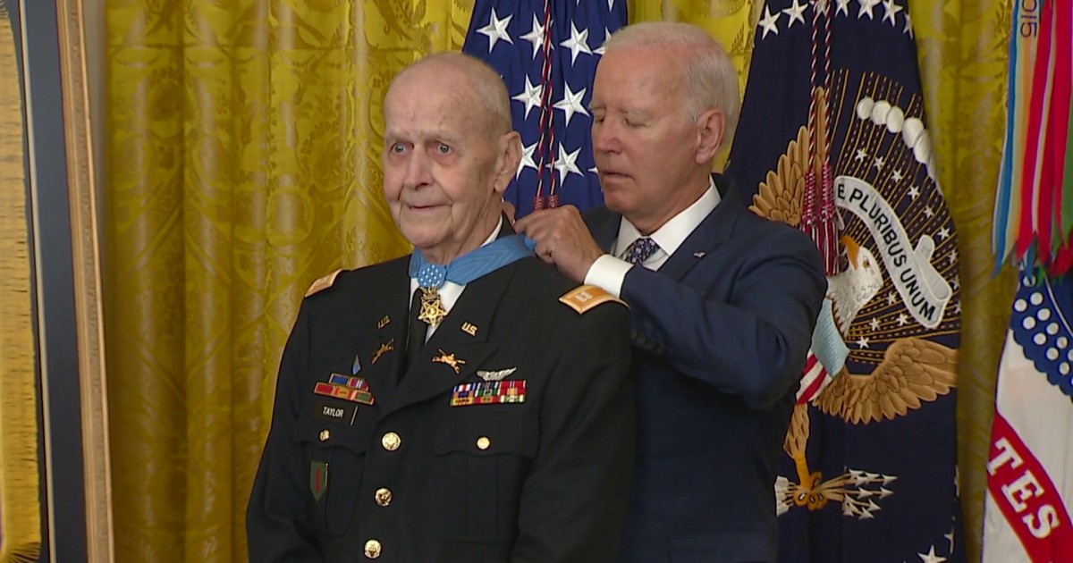 Medal of Honor recipient Larry Taylor one-on-one