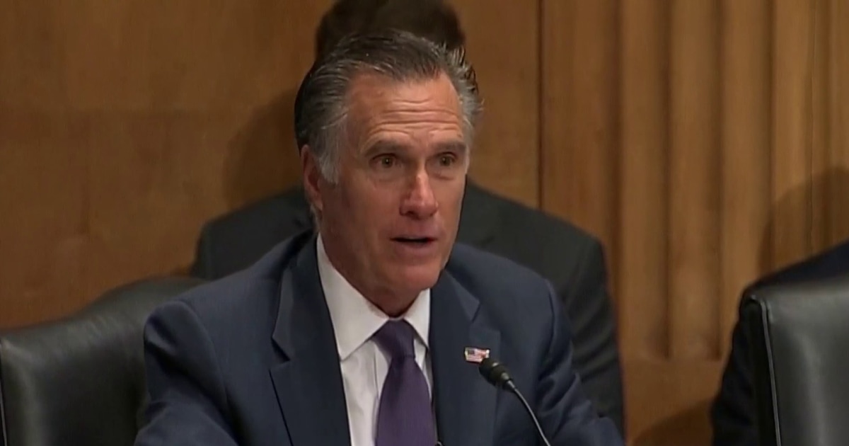 Sen. Mitt Romney announces he will not run for re-election