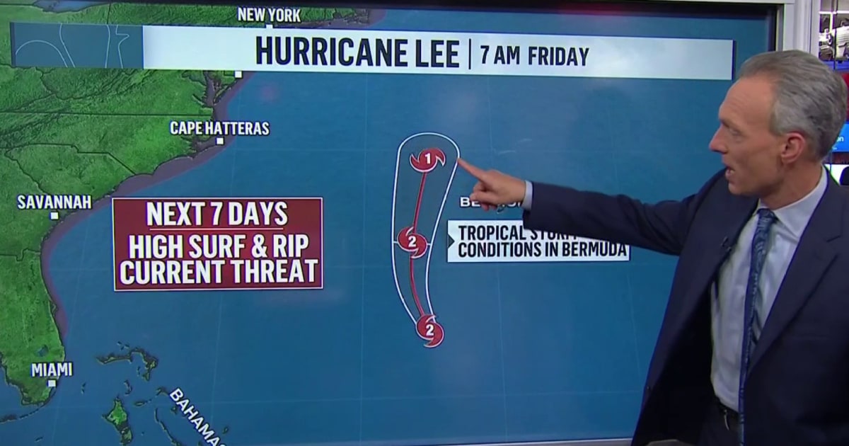 Hurricane, tropical storm warnings issued for Northeast ahead of Lee
