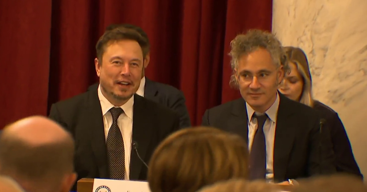 Tech titans talk A.I. on Capitol Hill