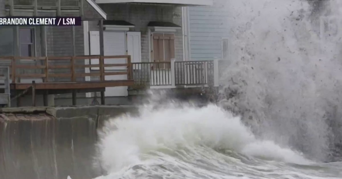 Post-tropical cyclone Lee brings strong winds and rainfall to New England
