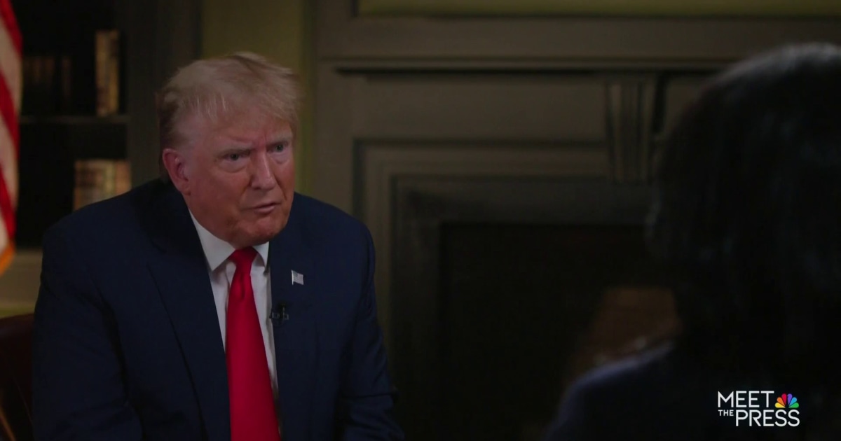 Trump says it was his 'decision' to believe 2020 election was rigged