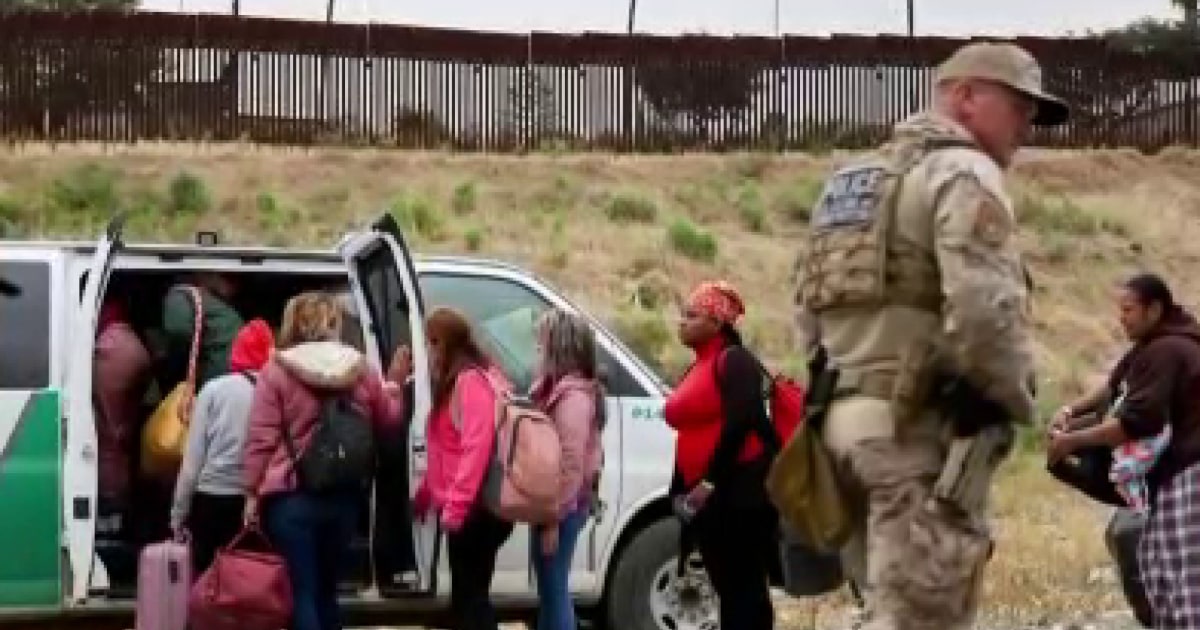 Number of migrants illegally crossing the border is rising