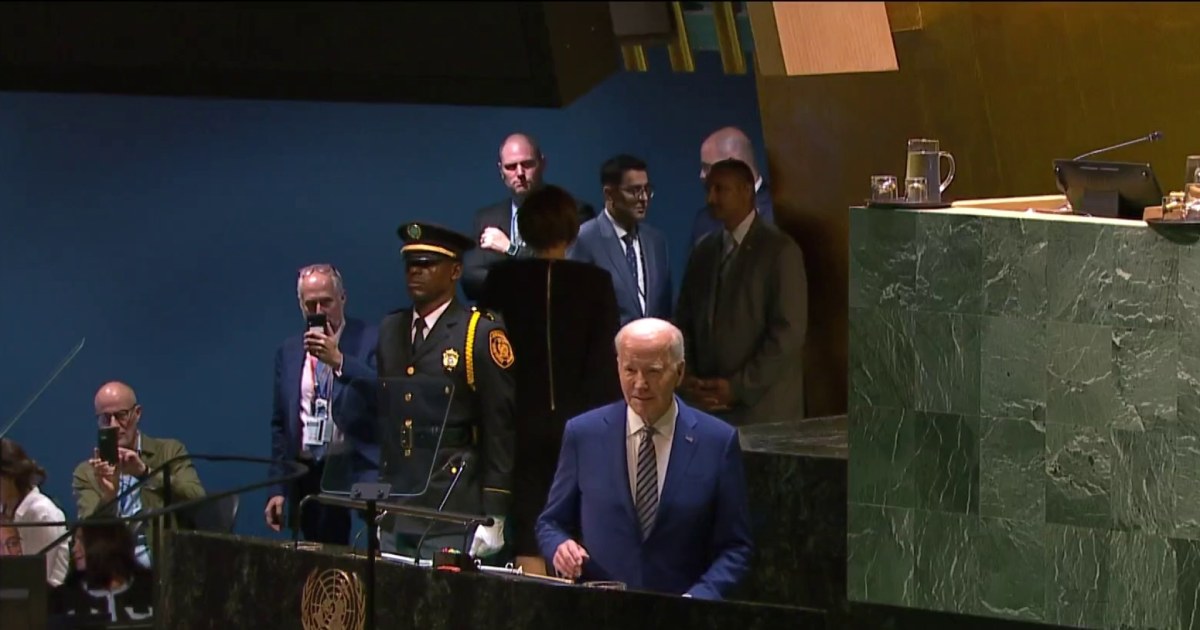 Pres. Biden delivers message of unity at U.N. General Assembly