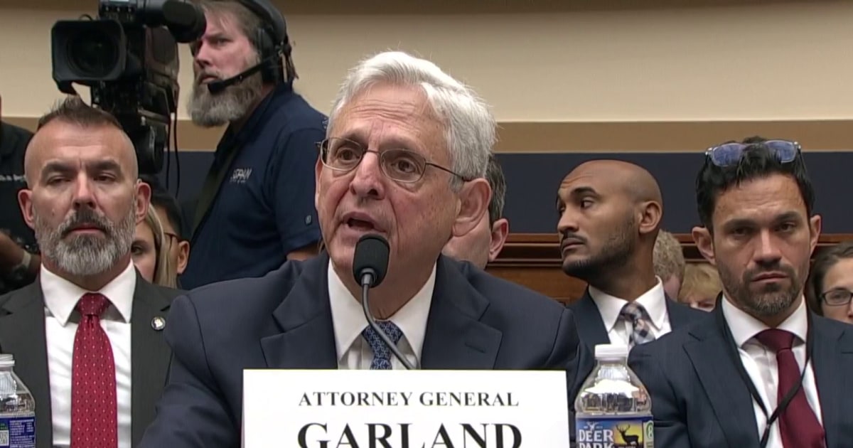 Garland addresses growing number of threats against public servants