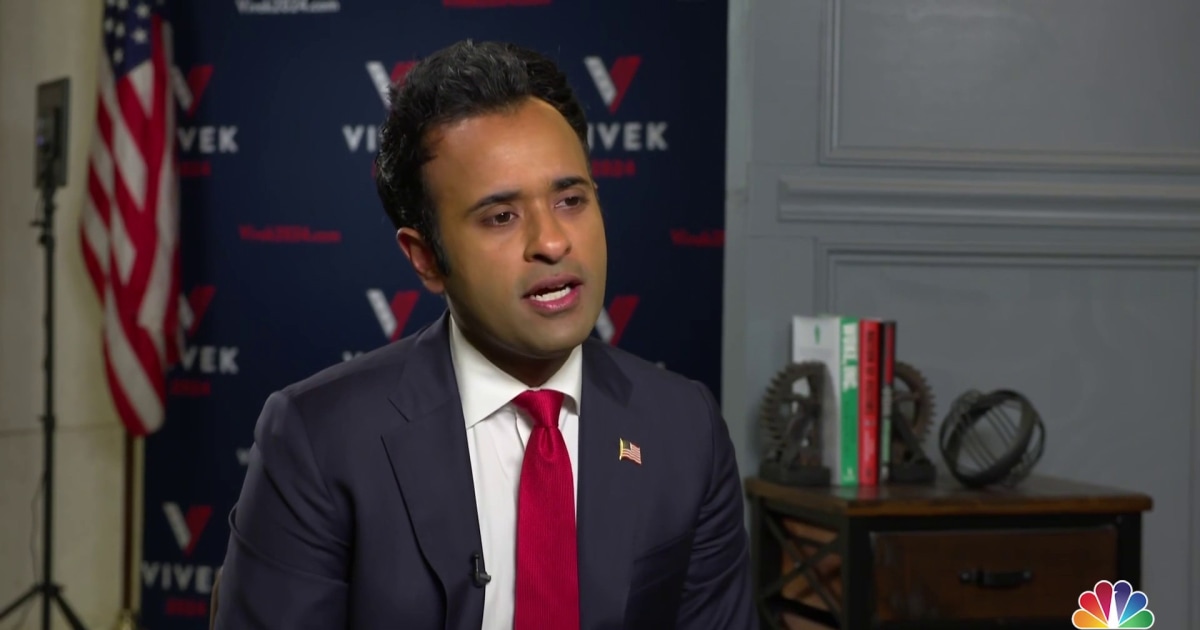 Vivek Ramaswamy: My father made ‘a choice’ not to become an American ...