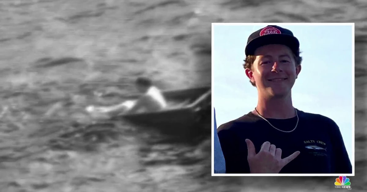 Man rescued by Coast Guard after being lost at sea for nearly 40 hours