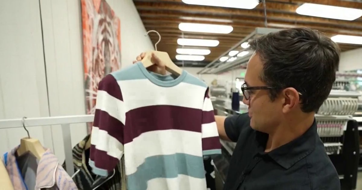 Fashion tech company using 3D printing to create sustainable clothing