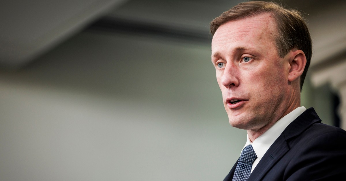 NSA Jake Sullivan secretly meets with China in Malta