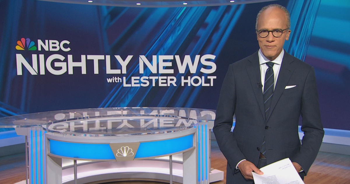Nightly News Full Broadcast (September 13th)