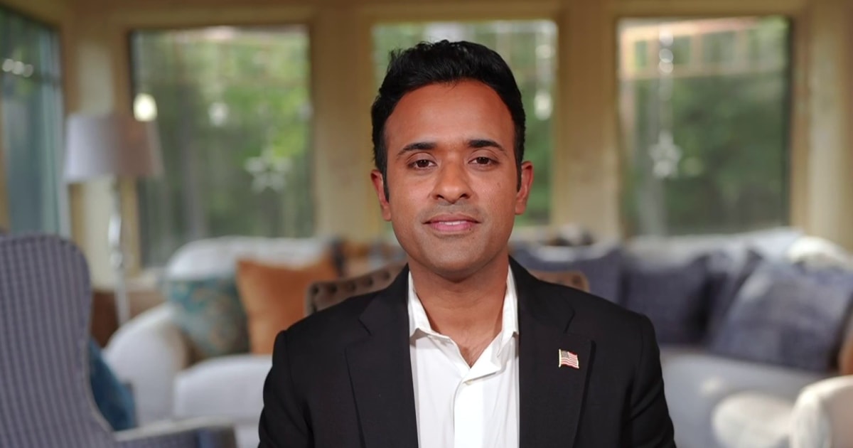 Vivek Ramaswamy on his 2024 Presidential Run