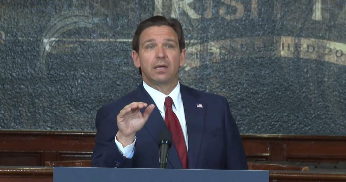 DeSantis has tense exchange with audience member over gun policies ...