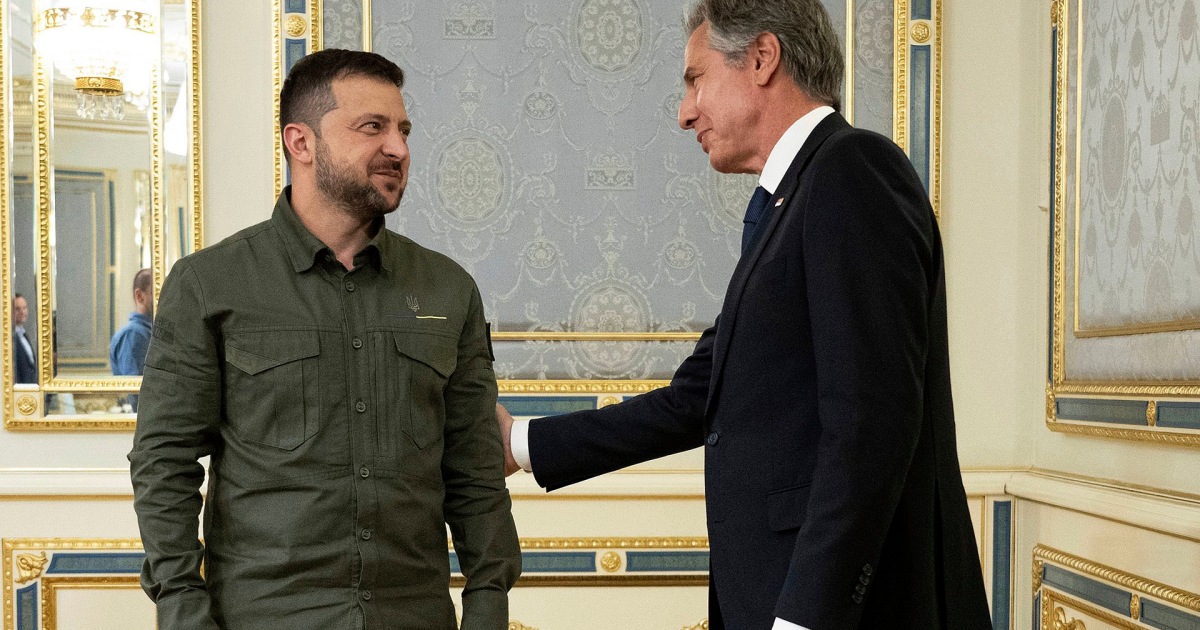 Blinken visits Kyiv, meets Zelenskyy to reaffirm U.S. support for Ukraine