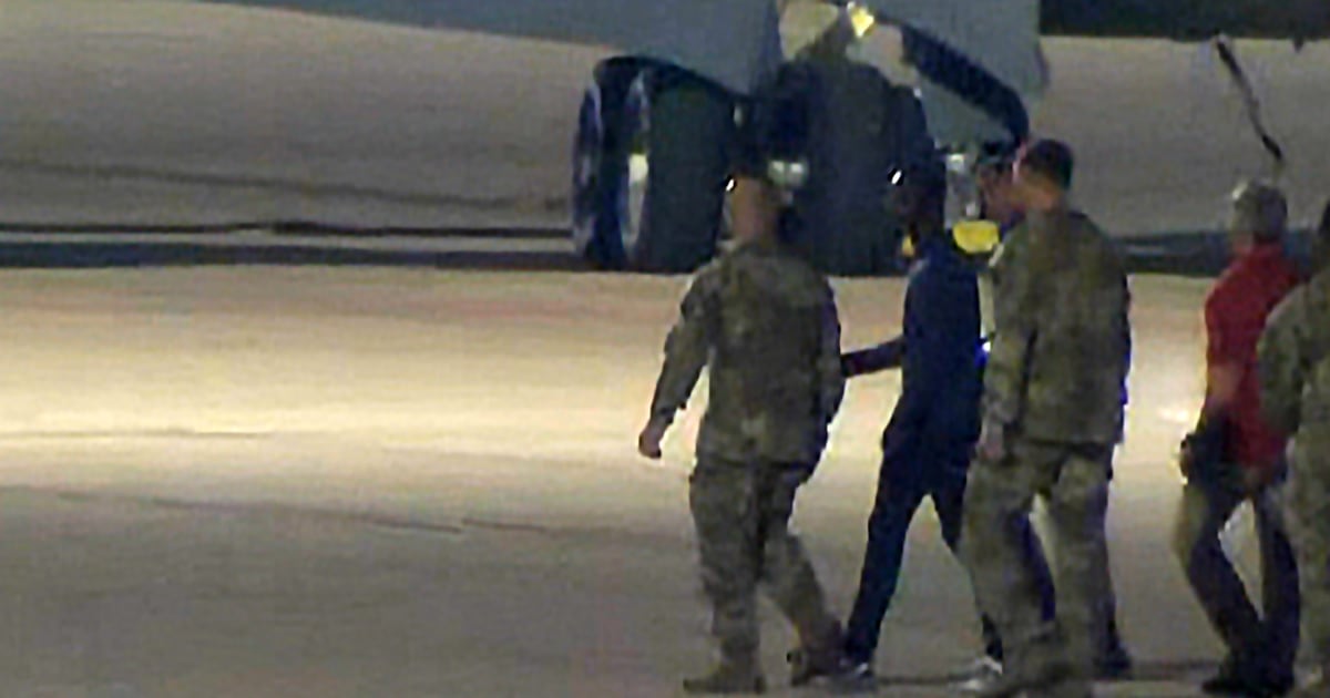 U.S. Army Pvt. Travis King returns from North Korea