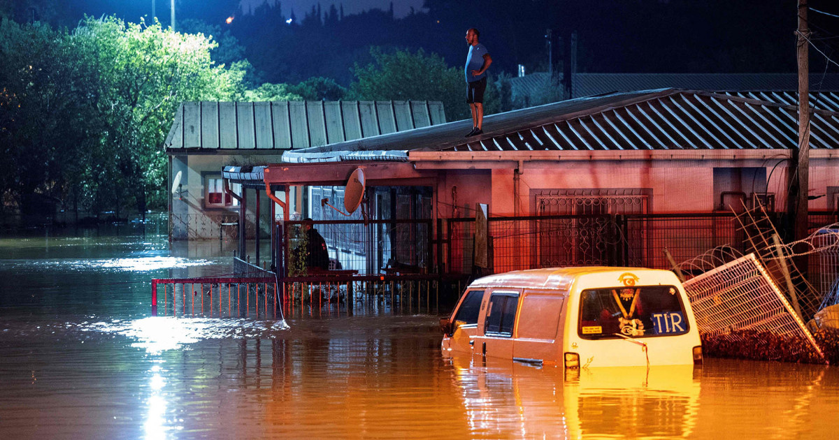 Deadly floods in Greece and Turkey as extreme weather follows wildfires