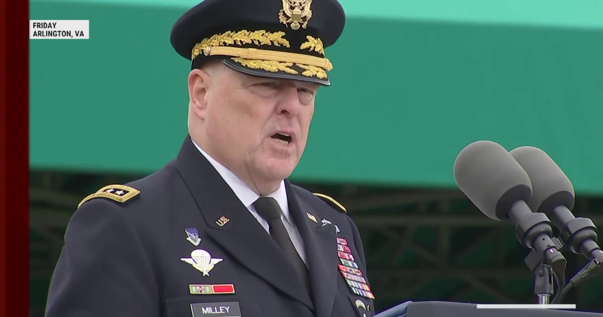 'We don't take an oath to a wannabe dictator': Milley pushes back ...