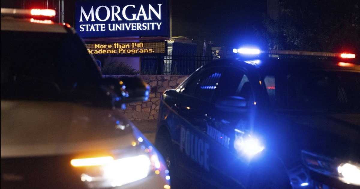 Manhunt underway for gunman in Morgan State University shooting