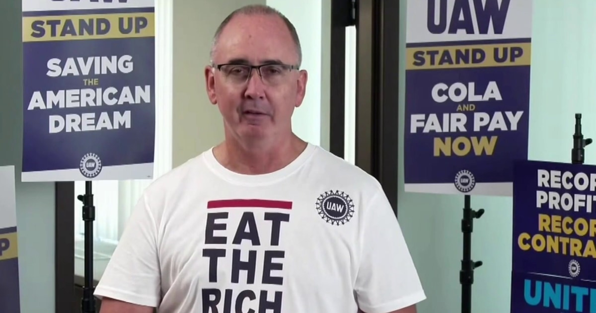 UAW president announces progress with GM, but says strike still continues