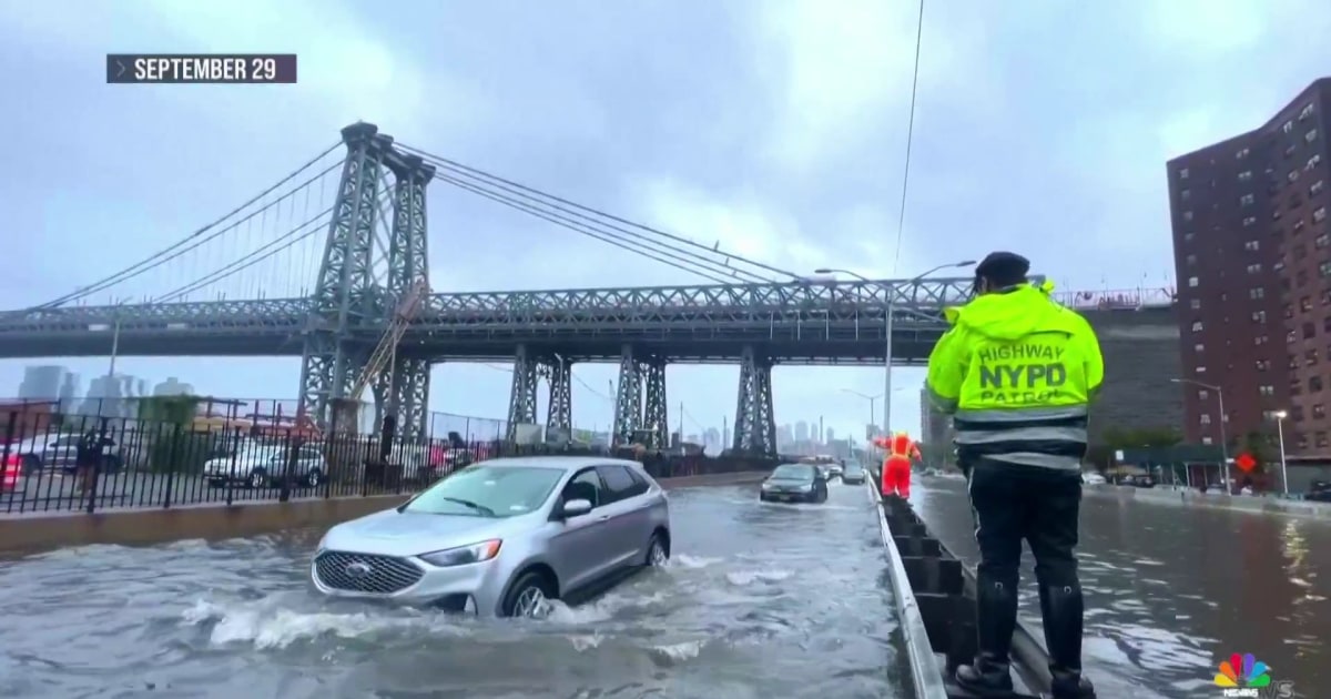 Pouring rain grips much of the Northeast on Saturday